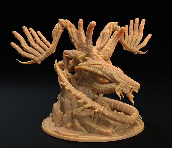 XENO DRAGON Xenomorph Alien - Etsy