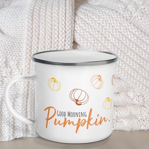 Good Morning Pumpkin Mug - Etsy