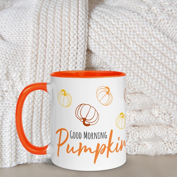 Good Morning Pumpkin Mug - Etsy