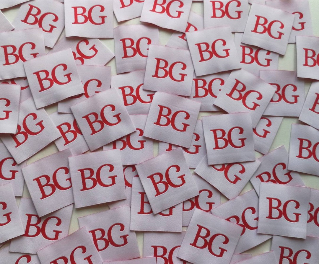 Woven Labels bg 8 Pieces - Etsy