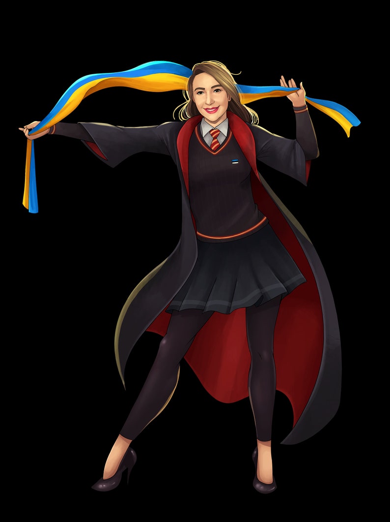 Harry Potter Custom Portrait - Etsy