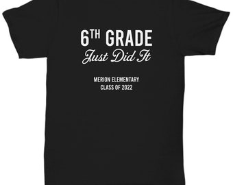 6th Grade Graduation - Etsy