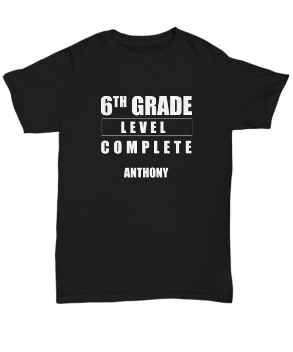 Personalized 6th Grade Graduation Gift Sixth Grade Graduate - Etsy