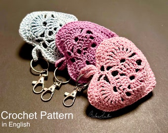 Mini Keychain Doggy Poo Bag Holder PDF Crochet Pattern (instant ...
