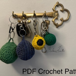 Mini Keychain Doggy Poo Bag Holder PDF Crochet Pattern (instant ...