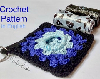 Mini Keychain Doggy Poo Bag Holder PDF Crochet Pattern (instant ...