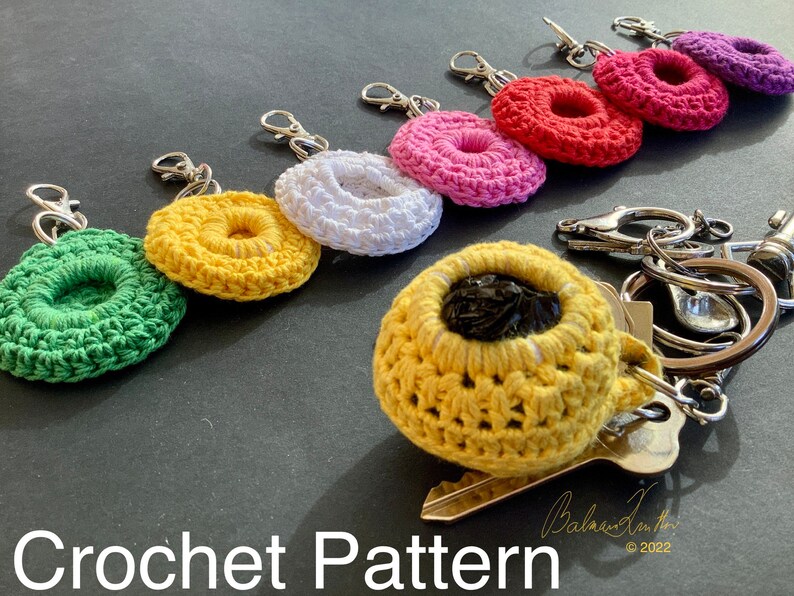 Mini Keychain Doggy Poo Bag Holder PDF Crochet Pattern - Etsy
