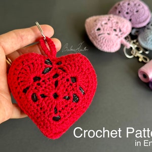 Love-heart Doggy Poo Bag Holder PDF Crochet Pattern (instant Download ...