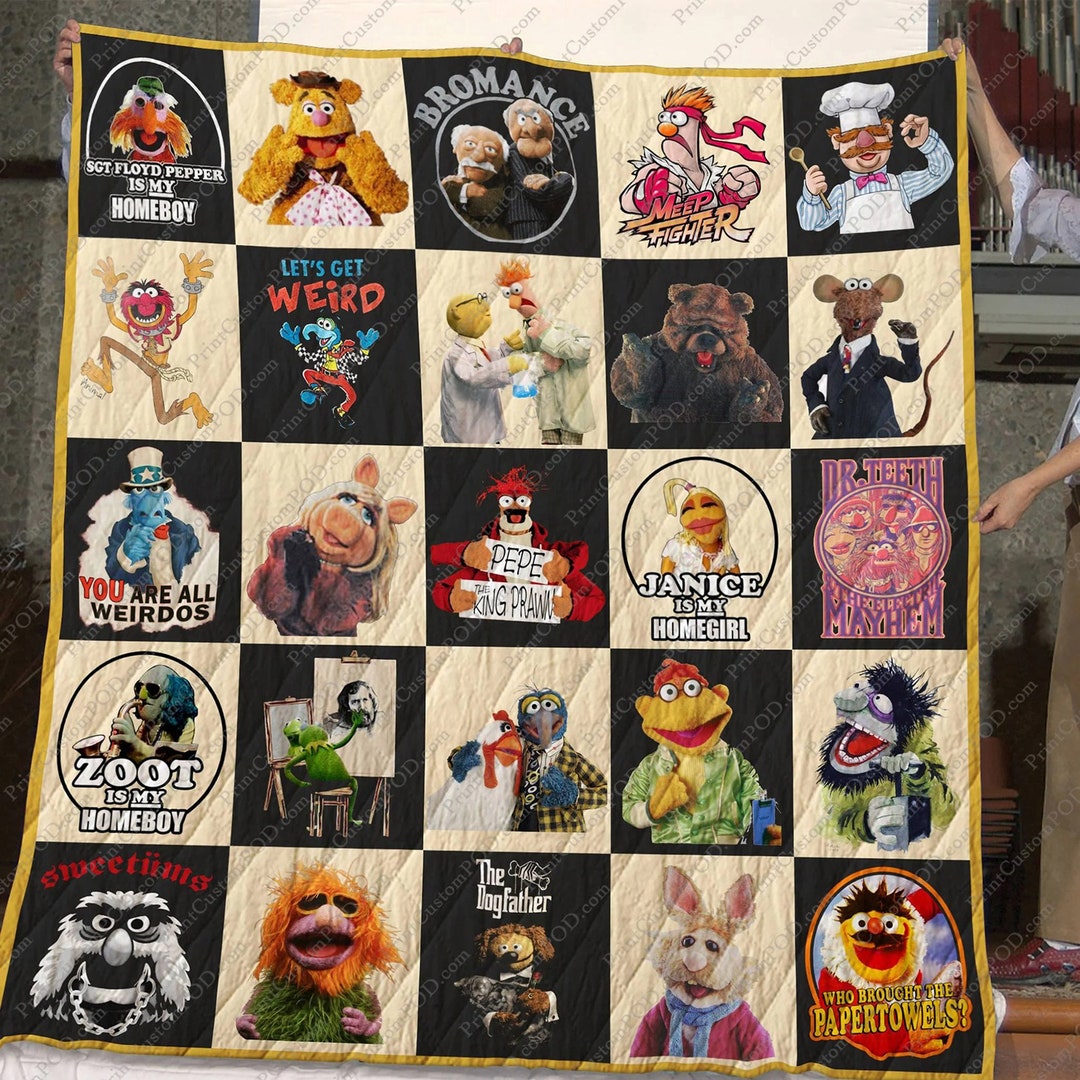 Custom Muppet Show Blanket Muppet Show Birthday Kid Gift - Etsy