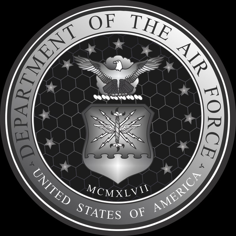 Air Force Vector Art Png Psd Cdr Ai Tif Svg Eps Digital - Etsy