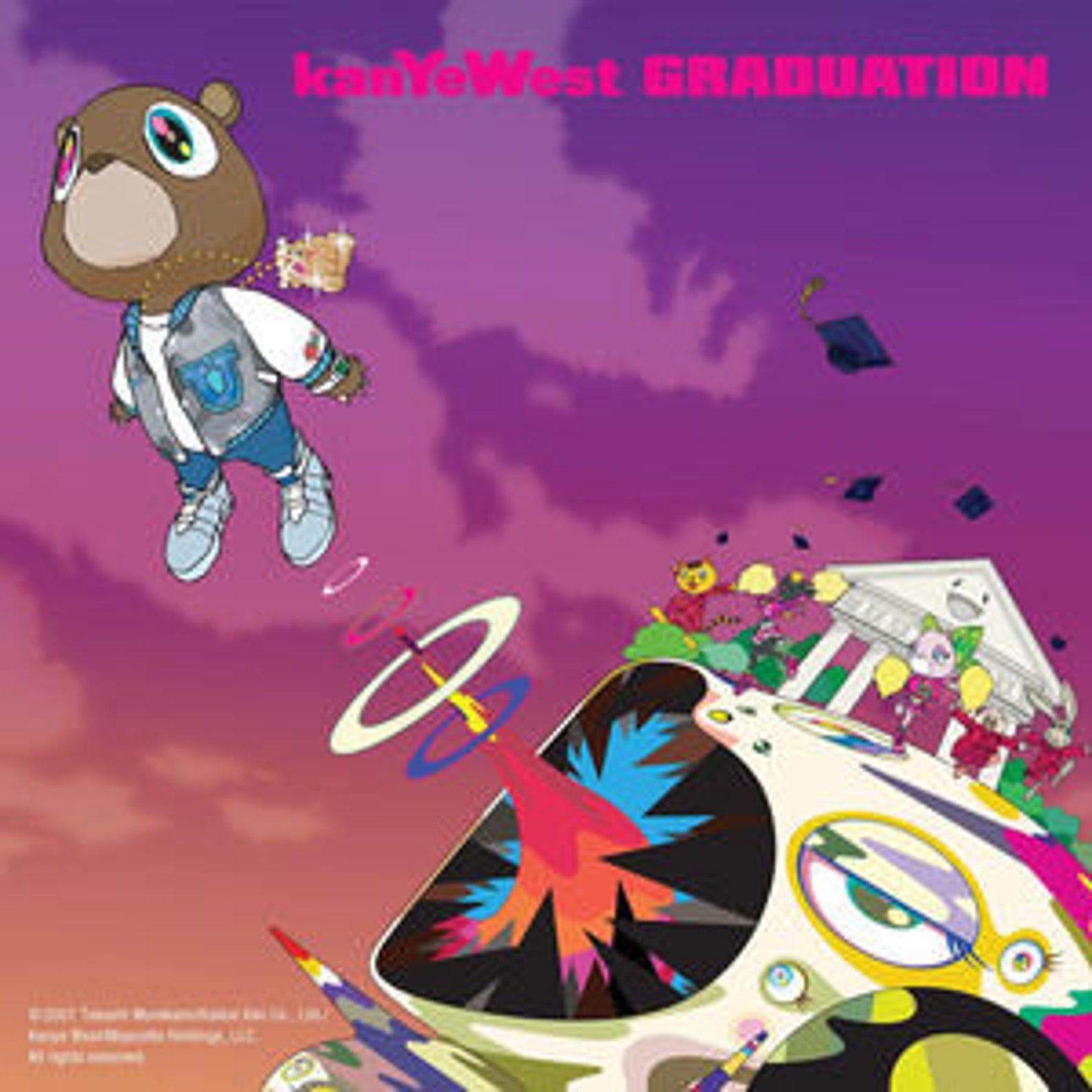 Kanye West Graduation Bear Rug Kanye Gift Kanye West Gift for Boyfriend ...