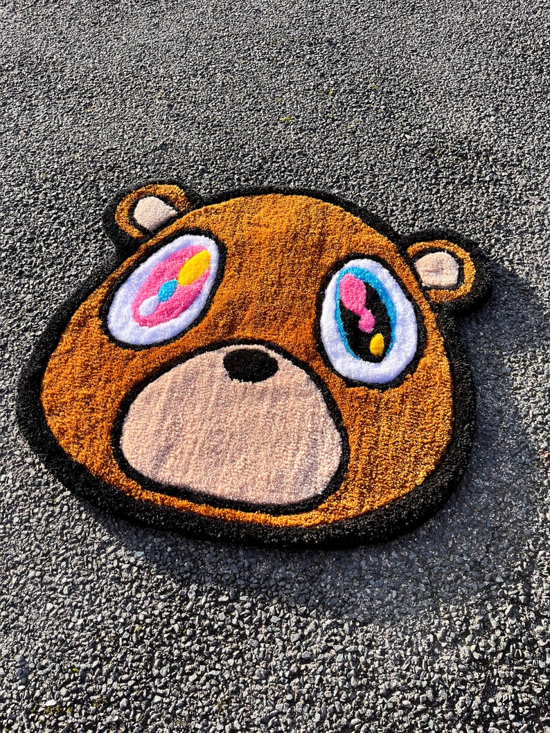 Kanye West Graduation Bear Rug Kanye Gift Kanye West Gift for Boyfriend ...