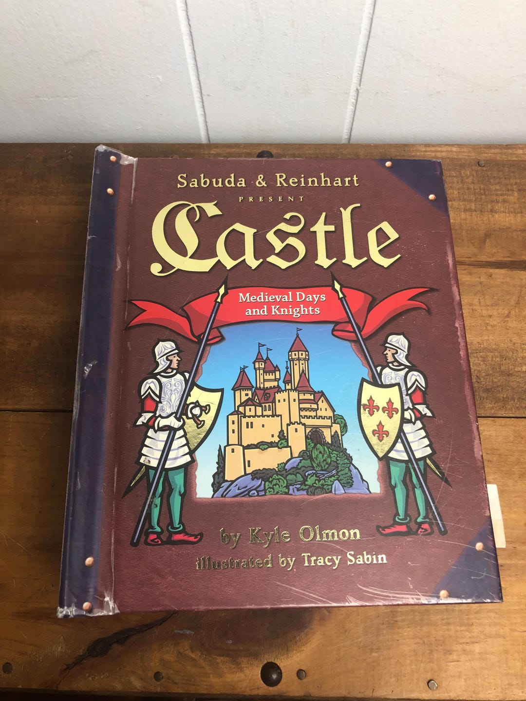 Vintage Pop up Book About Medieval Castles and Knights 3D History ...