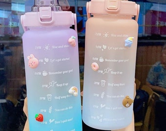 Gradient Water Bottle | Etsy