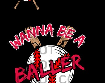 Wanna Be a Baller, Sublimation, Mason Jar Glass With Flower & Rap ...