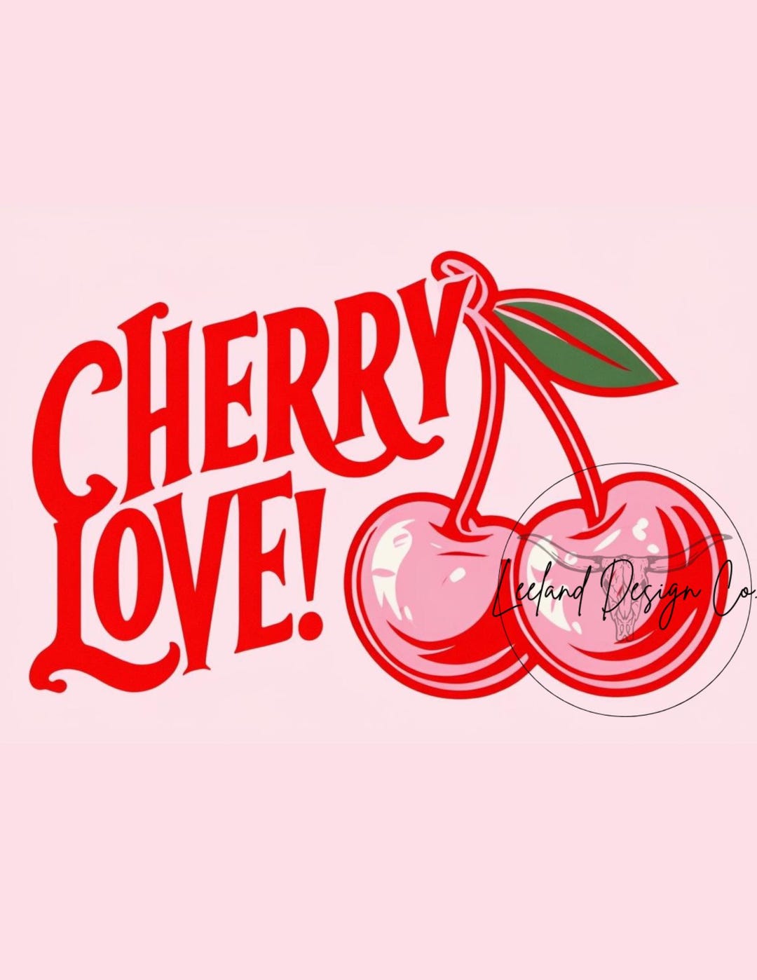 Cherry Love PNG Valentines Day Cherry - Etsy