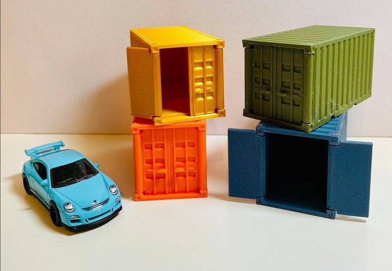 Mini Shipping Container - Etsy