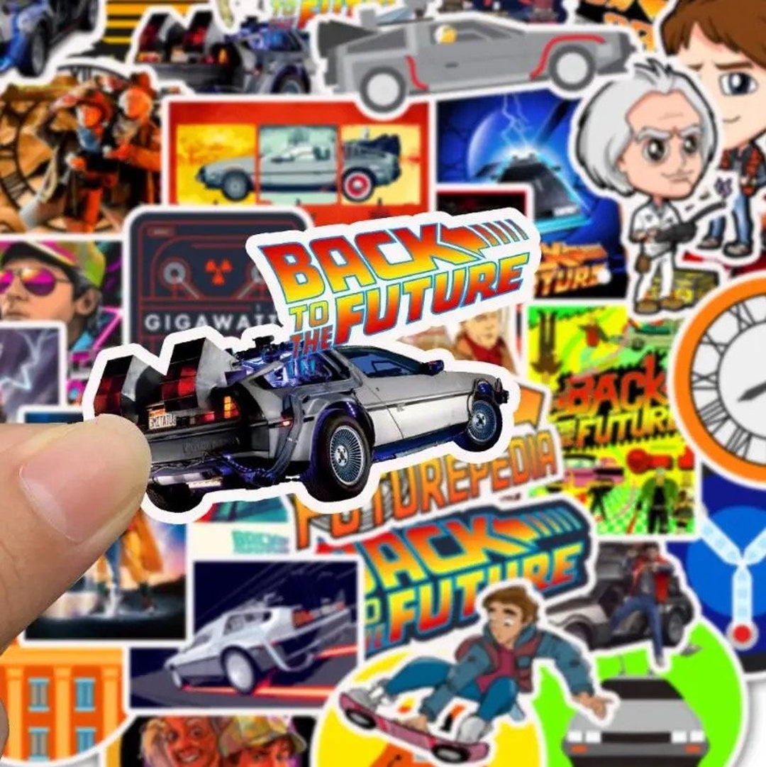 Back to the Future Sticker Pack RANDOM - Etsy
