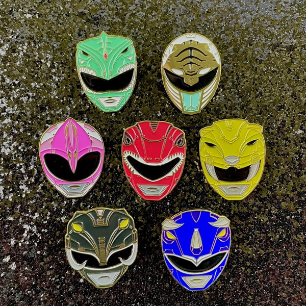 Power Rangers Pins - Etsy