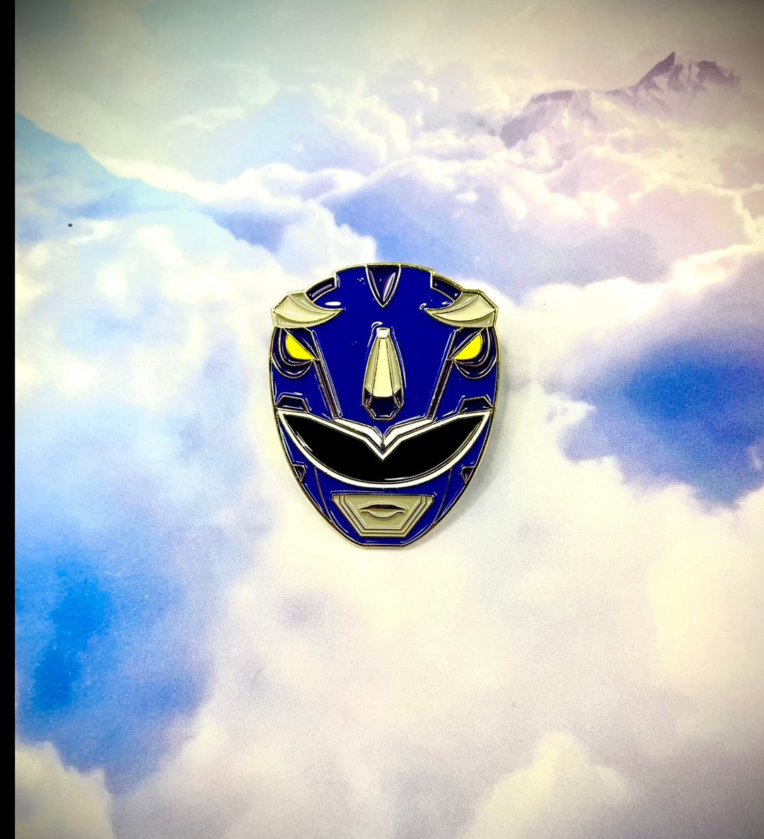 1.5 Blue Power Ranger Enamel Pin - Etsy