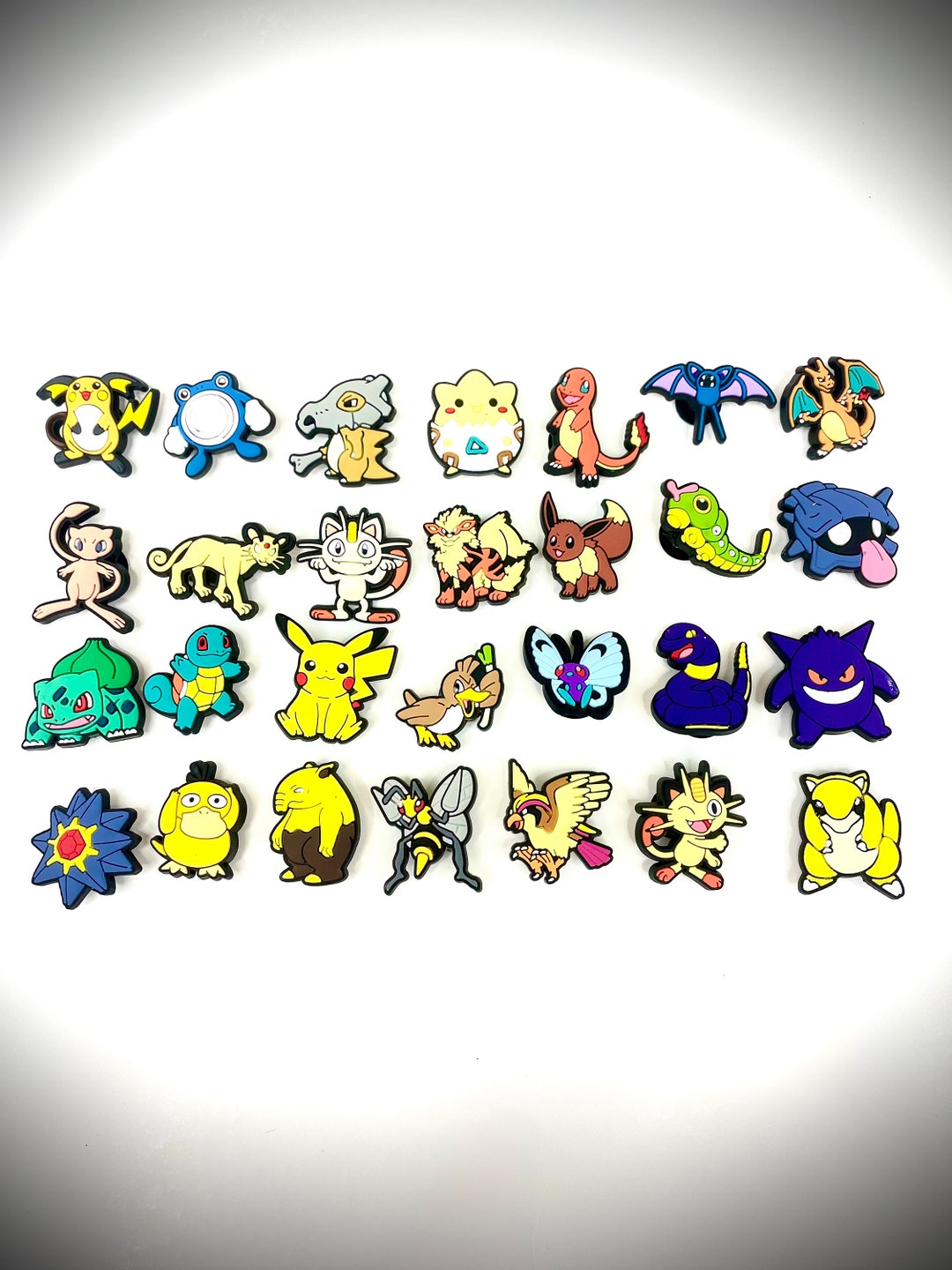 Pokémon Croc Charms - Etsy