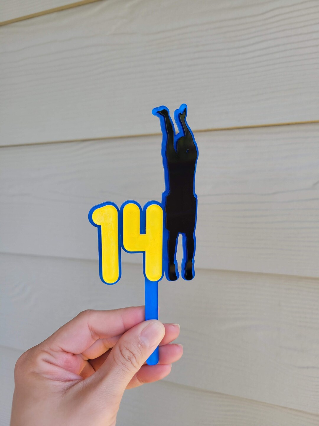 Golden State Cake Topper, Acrylic Cake Topper, Golden State Warriors ...