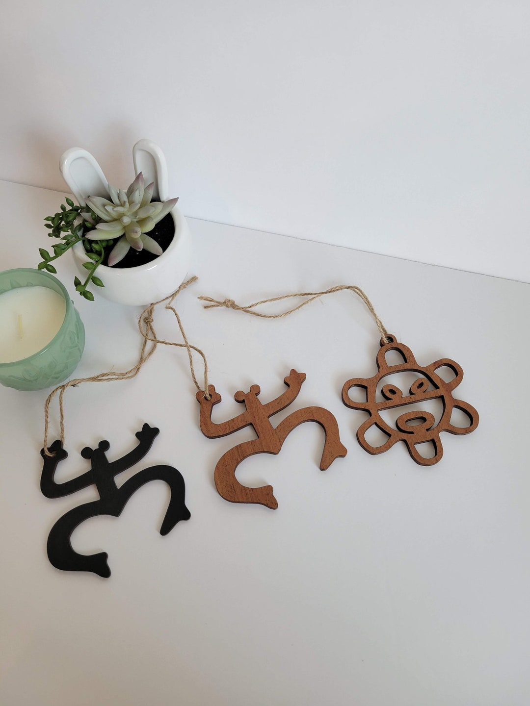 Wooden Taino Figures Car Ornament, Puerto Rico Tainos, Car Charm, Taino ...