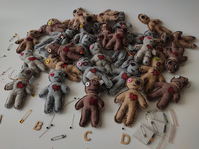 VOODOO DOLL AUTHENTIC / Haitian Voodoo Doll 4 Different Types / Real ...