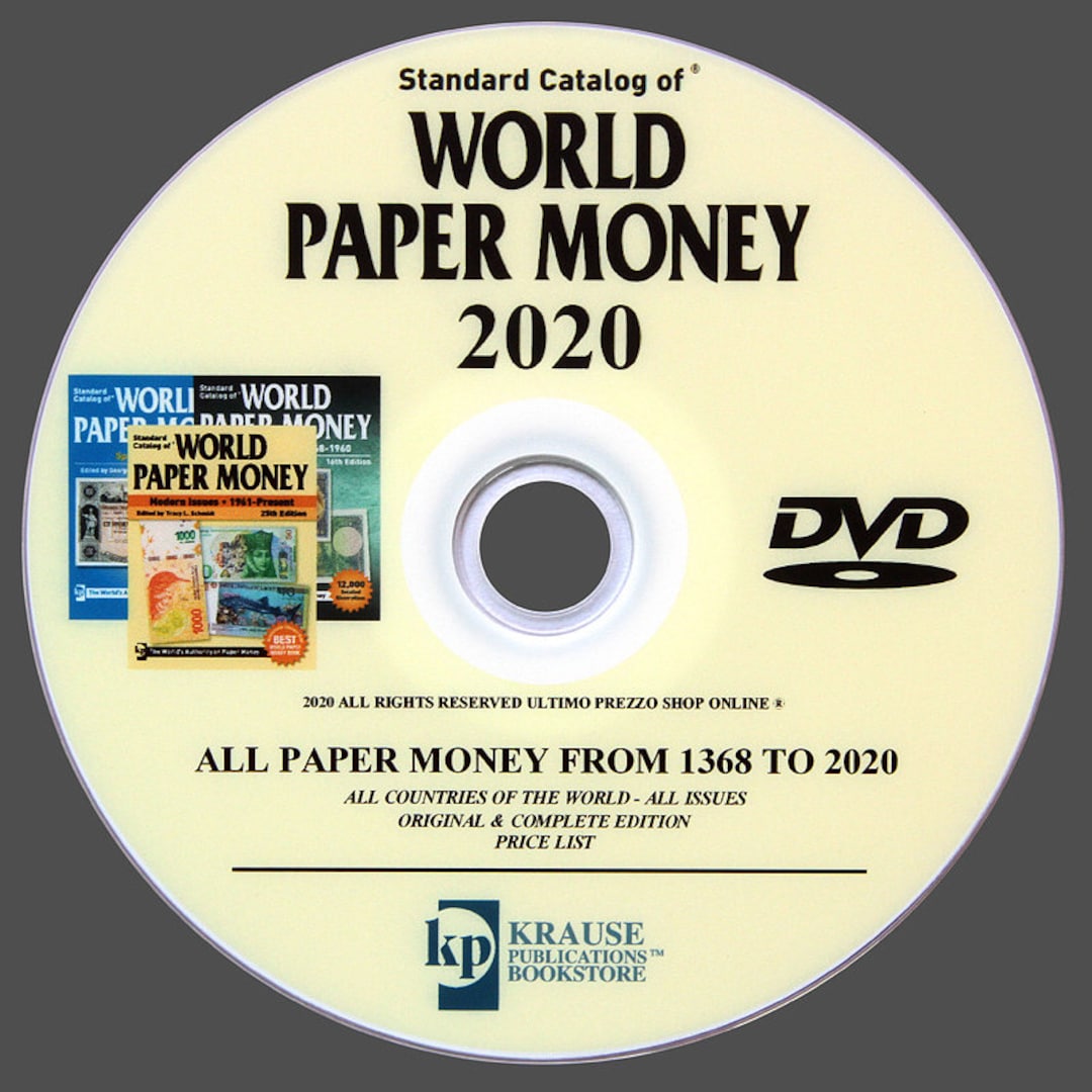 Catalog World Paper Money 2020 From 1368 to 2020 - All Prices in USD ...