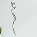 Minimalist Female Body, Metal Home Wall Decor ,housewarming Gift, Metal ...