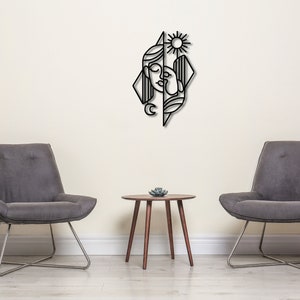 Gemini Sign Metal Constellation, Zodiac Sign Wall Decor, Astrology Wall ...