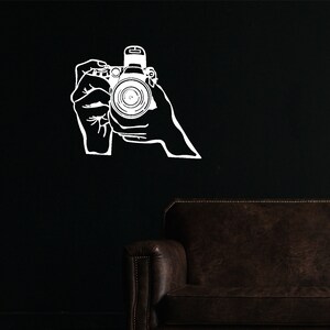 Metal Wall Decor, Camera Metal Wall Decor, Photographer Metal Wall ...