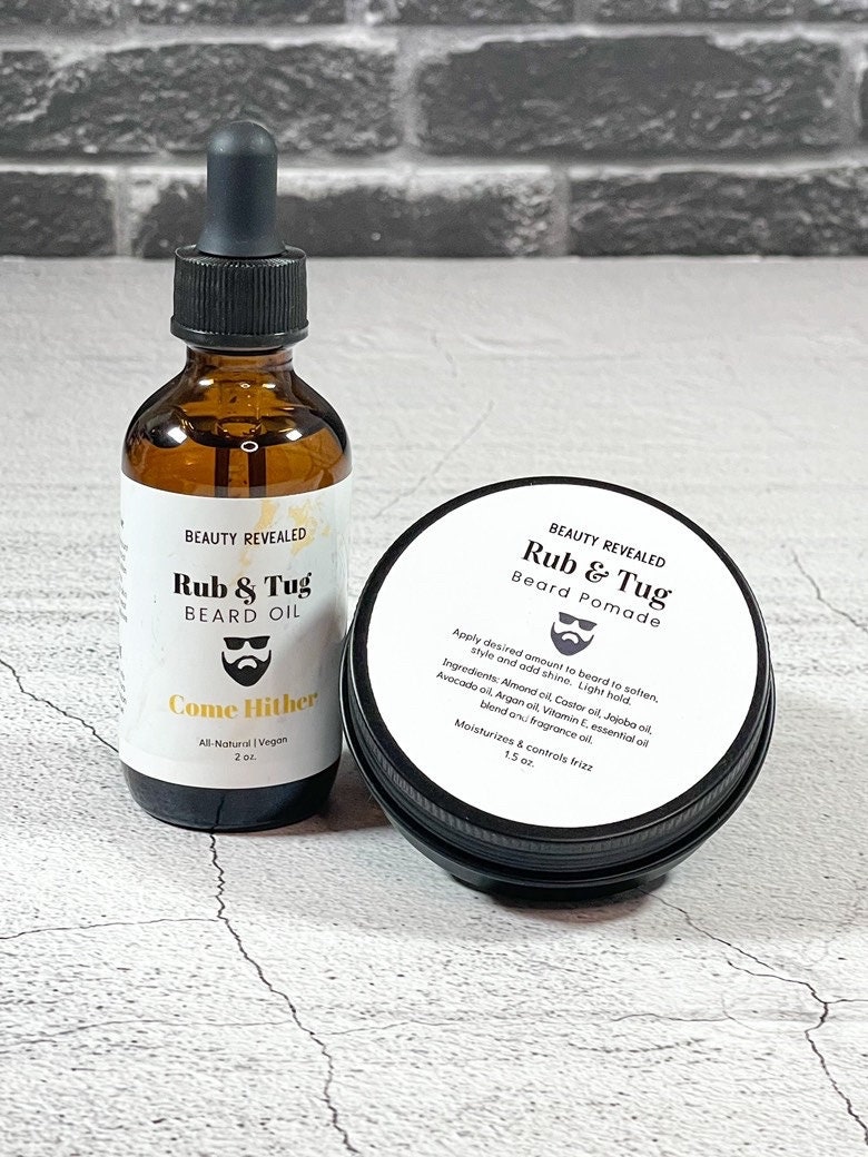 Luxurious Beard Pomade With Mango Butter and Jamaican Black Castor Oil ...