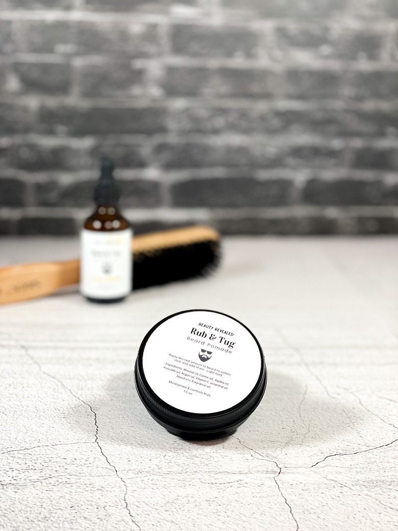 Luxurious Beard Pomade With Mango Butter and Jamaican Black Castor Oil ...
