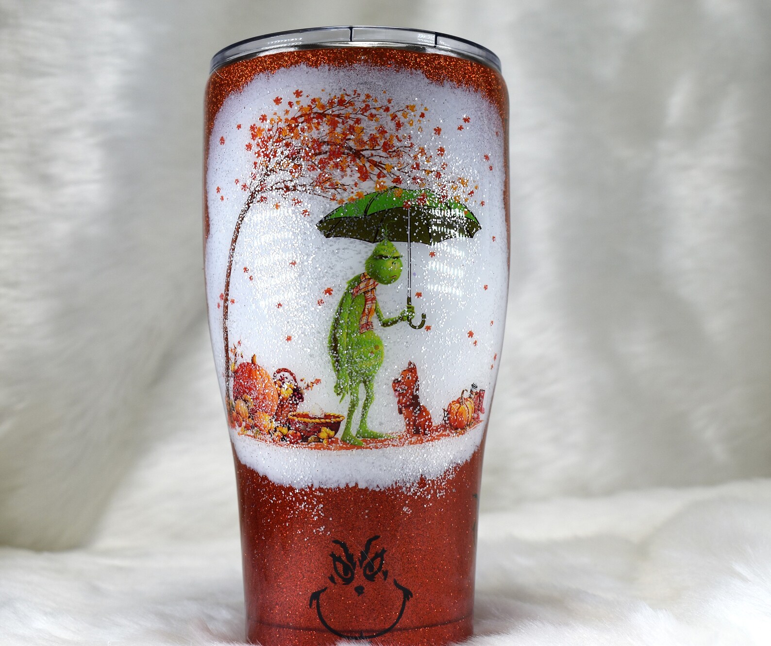 Fall Grinch 30oz Modern Curve. - Etsy