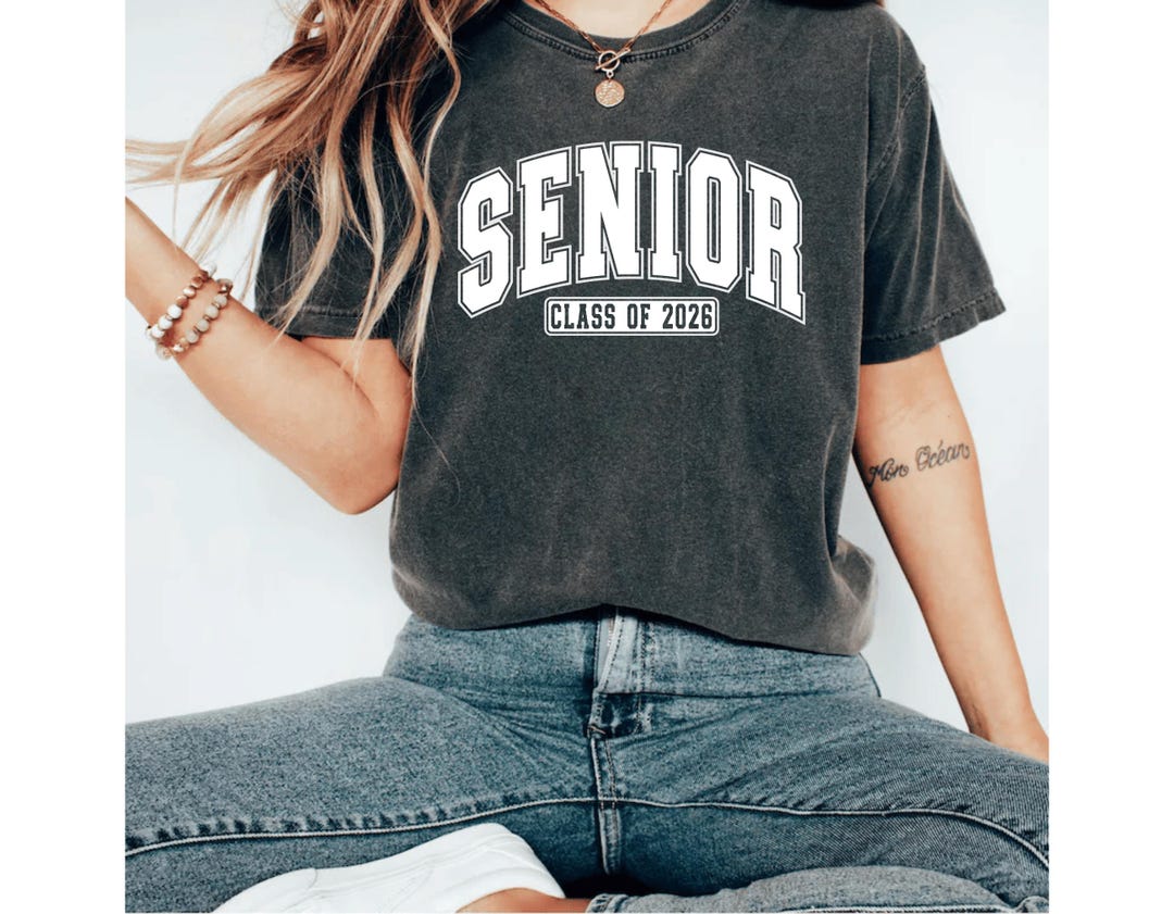 Senior 2026 Shirt,class of 2026 Senior Shirt,senior Graduation Tee,high ...
