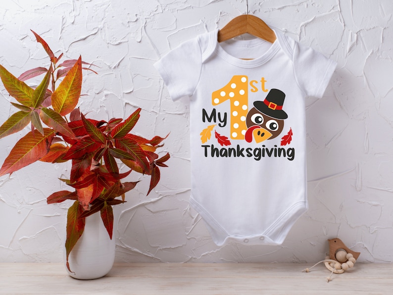 Baby's First Thanksgiving Outfit,my First Thanksgiving Shirt,baby ...