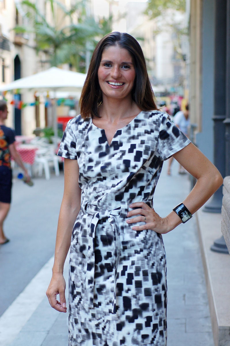 Digital Bistro Dress Sewing Pattern - Etsy