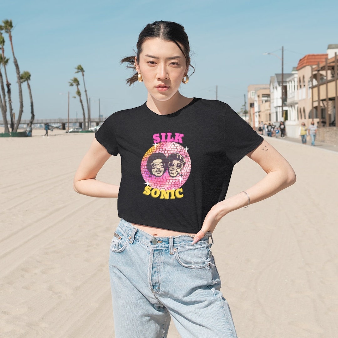 Silk Sonic Cropped T-shirt - Etsy