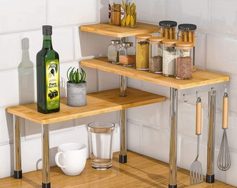 Corner Kitchen Countertop Shelf - Etsy