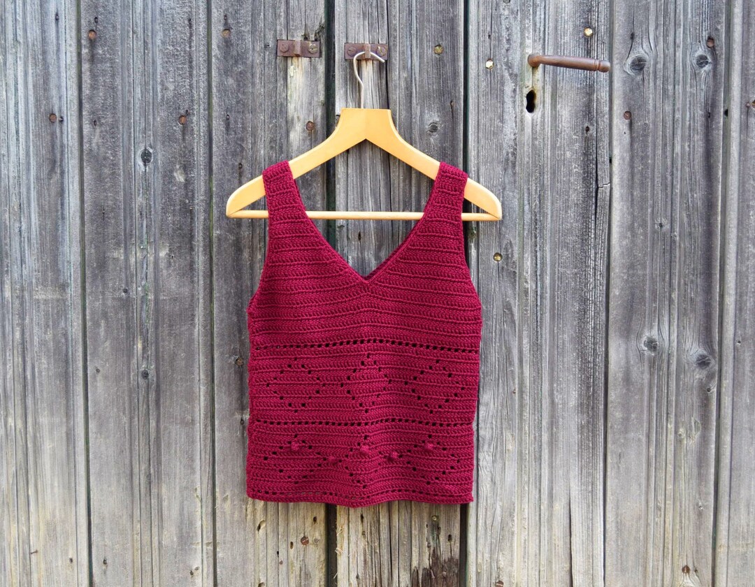 Crochet Top Pattern PDF, Crochet Top Pattern in English - Etsy
