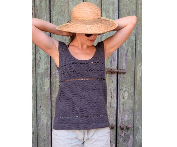 Crochet Top Pattern PDF Crochet Top Pattern in English - Etsy
