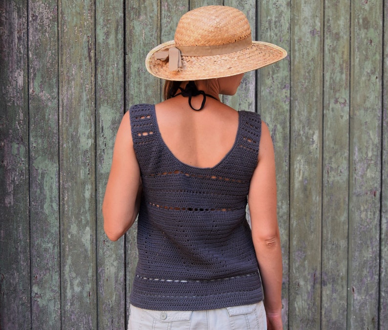 Crochet Top Pattern PDF, Crochet Top Pattern in English - Etsy