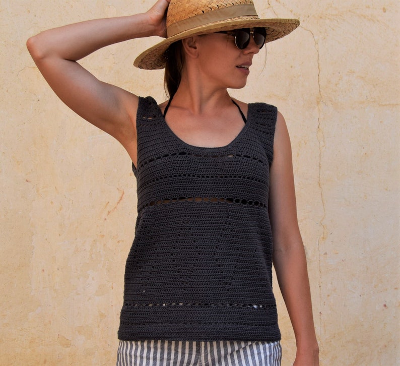 Crochet Top Pattern PDF, Crochet Top Pattern in English - Etsy