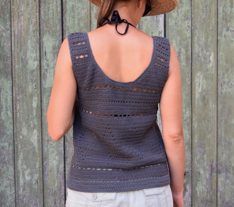Crochet Top Pattern PDF, Crochet Top Pattern in English - Etsy