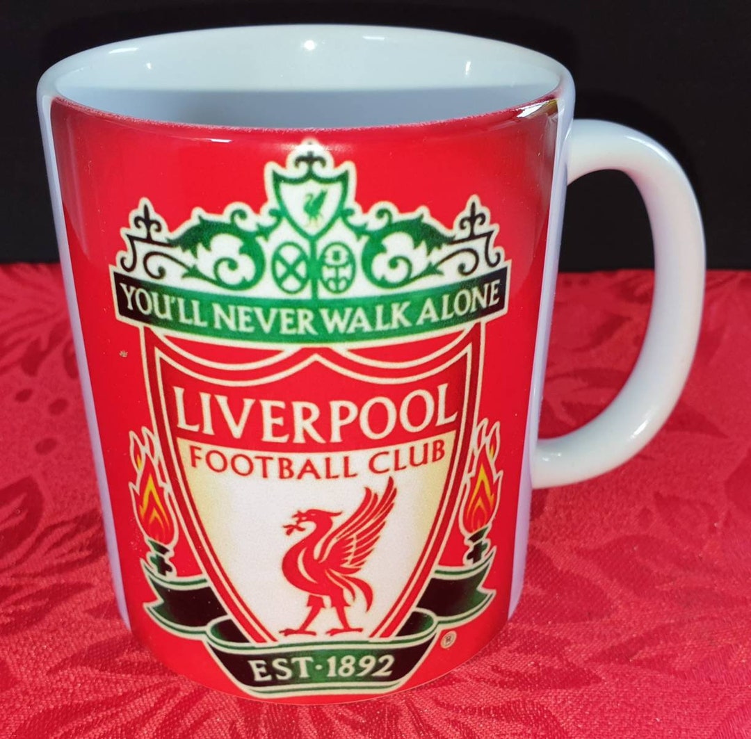 Liverpool Fc Mugs. Red Background Collectable. You Will Never - Etsy ...
