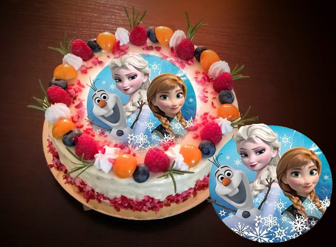 Printed Edible Paper Photo Picture Cake Topper Gluten Free Lactose Free ...