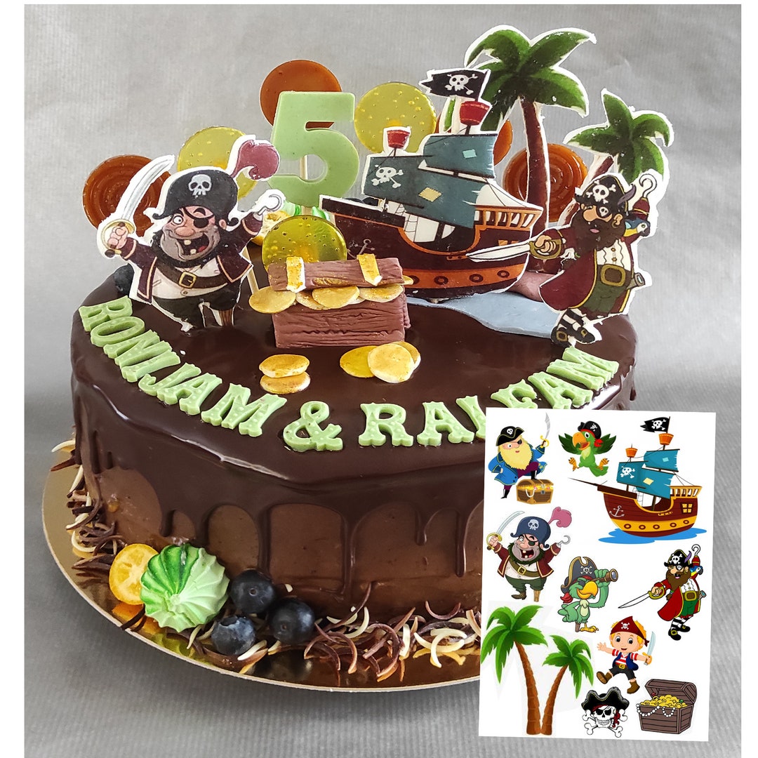 Pre-cut Printed Edible Paper Photo Picture Cake Topper Gluten Free ...