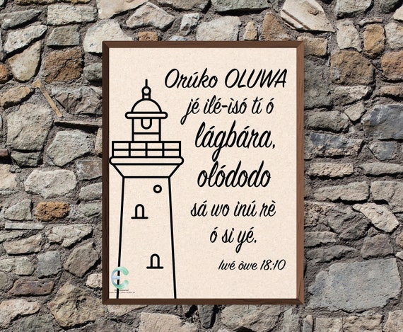 Yoruba Bible Quotes Bible Reading In Yorùbá “But There Is A Spirit