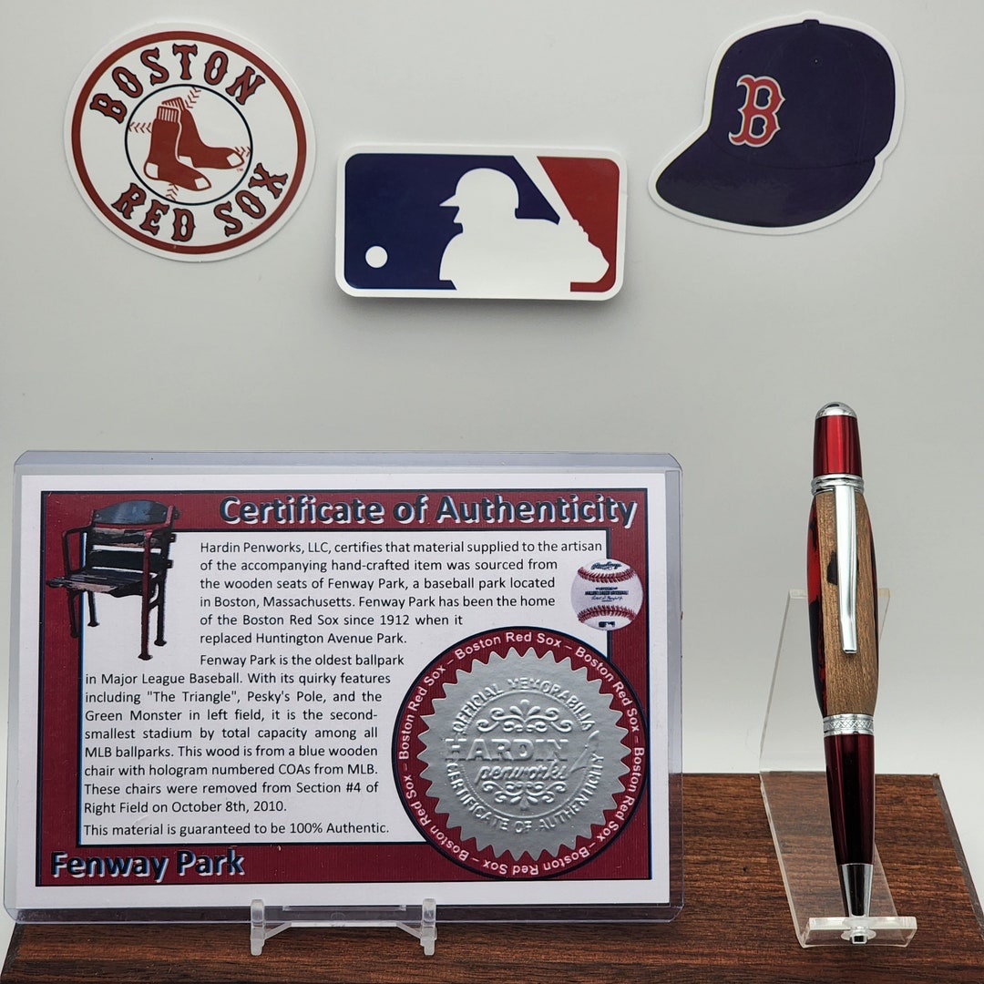 Boston Red Sox Pen | Fenway Park Hybrid Resin-wood Souvenir | Fenway ...